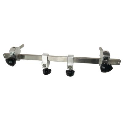 China Head Frame Adapter for Operating Tables - 12-20mm Rod Diameter with 200-550mm Adjustable Spacing for Brain Surgery for sale