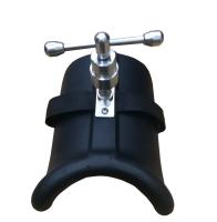 China FP-003 Black Surgical Prep Leg Holder 240x200mm with Polyurethane and 304 Stainless Steel Construction for sale