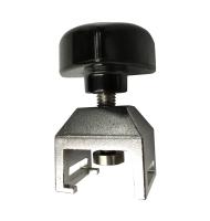 China 30x10mm Surgical Table Rail Clamps with Clark Socket for Shoulder Frame - 304 Stainless Steel Construction for sale