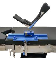 China Feynman FP-022-E1 Surgical Knee Holder with 500mm Base Plate and 150kg Capacity for Orthopedic Surgery for sale