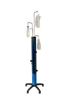 China Hospital Brine Rack Drip Rack Mechanical Assisted Saltwater Support 180cm Aluminum Stainless Steel for sale