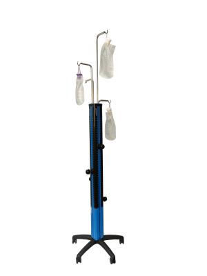 China Hospital Brine Rack Drip Rack Mechanical Assisted Saltwater Support 180cm Aluminum Stainless Steel for sale