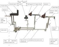 China Orthopedic Surgery Lower Limb Orthopedic Traction Frame for Surgery for sale