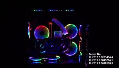 China Power Cord Dual 8-pin RGB Synchronous Cotton Mesh Dual Headlight Cable Male to Female for sale