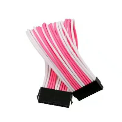 China Sell spot 16 AWG Pink Six-piece suit power cable computer power cable electrical wires easier to fixed for sale