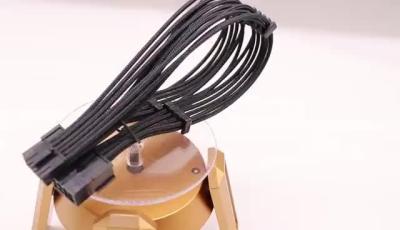 China Power Extension Cord Kit PCIe Molex Micro-Fit 3.0 Connector for NVIDIA Ampere GEFORCE RTX 3070 3080 3090 Black for sale