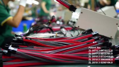 China Braided Sleeved PSU Cable Kit ATX Sleeved Power Supply  Extension Cable with Comb for Power Supply cable sleeves for sale