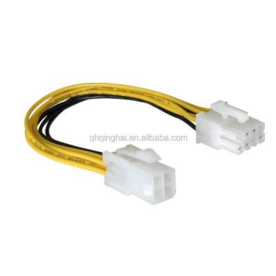 China 4-pin ATX to 8-pin EPS mainboard power adapter for sale