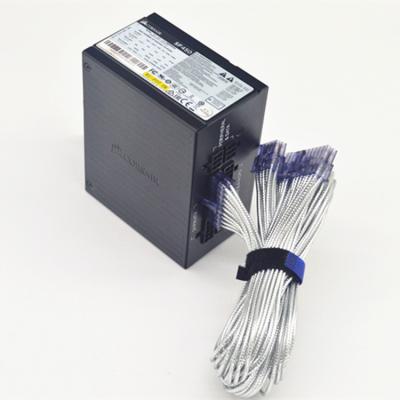 China ATX Computer Power Supply Sleeved Extension Cable Kits 24pin 4+4pin  6+2pin for PC Sliver Plating Connectors Computer Cords for sale