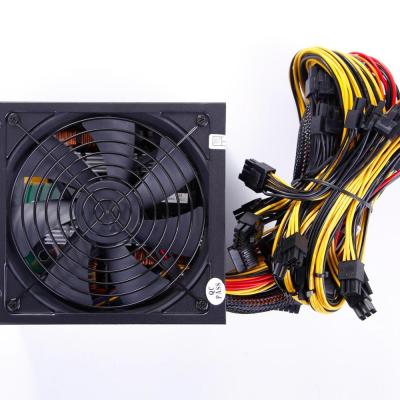China power supply 12v Input Voltage 110-220V Output Current 130A PC main desktop power supply 1600W silent energy for computer case for sale
