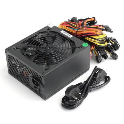 China Power Supply ATX 1600W 1800W 2000W PSU 8 GPU  90 Plug PSU Machine Supports Graphics Card for sale