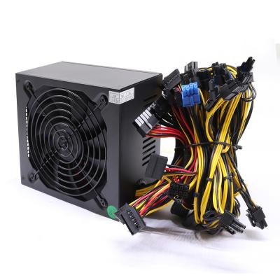 China Power Supply PSU  1600W 1800W 2000W Multipath Case power supply 90plus+ gold PSU Switching LED Power Supply for sale