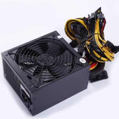 China NEW 12V fully modular atx power 1600w 160v-240v Direct PC Power Supply PSU for machine Support 8 Graphics card for sale