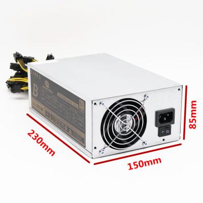 China High Efficiency Computer Server Power Supply 1600 Watt 1800w  90 Plus  Psu For S9 L3+ T9 A7 D3 for sale