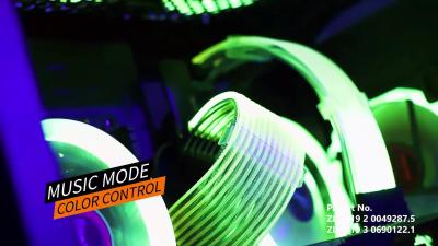 China Computer Case Gaming 24pin PC RGB Cable Synchronization Extension Male To Female for sale