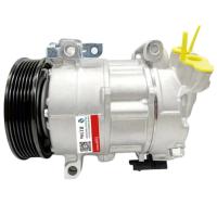 China OEM 9670318880 Car AC Compressor for PEUGEOT 1.6L Engine Air Conditioning System 27cm for sale