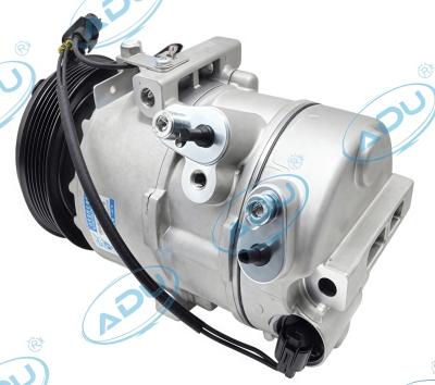 China Hyundai IX35 Aircon Compressor 6PK 12V 120mm OEM 97701-2S000 97701-2S002 for sale