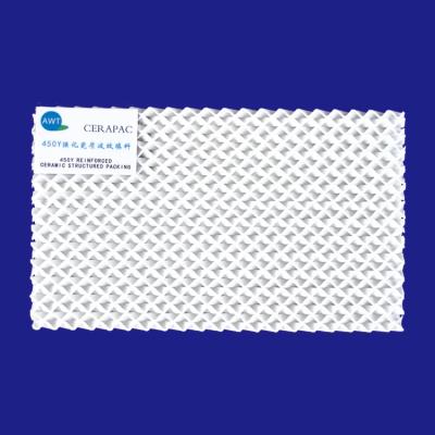 China 450Y Structured Column Packing Ceramic Packing Material for sale