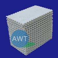 China Extraction Technology Ceramic Structured Packing Acid Resistance In Cooling Tower for sale