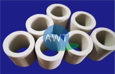China Grimmed Ceramic Raschig Ring Random Packing Material 16mm for sale
