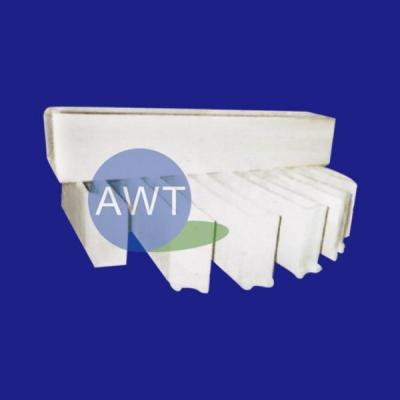 China Trough Type Ceramic Distributor 1000mm Diameter liquid distributor packed column for sale