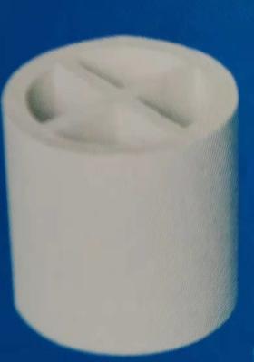 China 50MM Ceramic Packing Distillation Column Packing Material Cross Partition Ring for sale