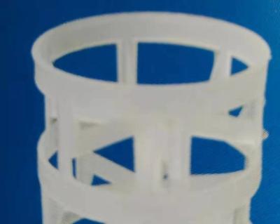 China PP Pall Ring Plastic Random Packings 50MM Corrosion Resistant for sale