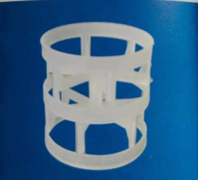 China Random Packing Polypropylene Pall Rings 25MM For Absorption Tower for sale
