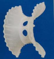 China Polyvinyl Chloride Plastic Tower Packing 38MM Intalox Saddles Packing for sale