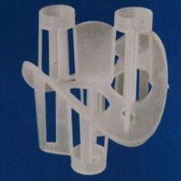 China Helix Ring Plastic Tower Packing 50MM Heat Resistant Random Packing Types for sale