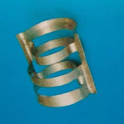 China Conjugate Ring 38x38x0.6mm Metal Random Packing In Distillation Column for sale