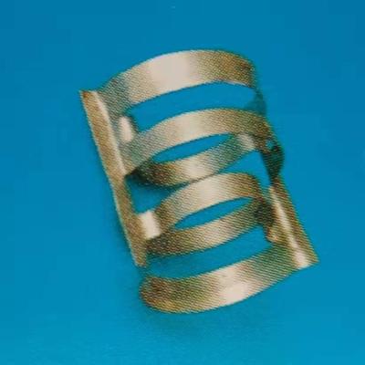 China Metal Scrubber Tower Packing 76mm High Capacity Conjugate Ring for sale