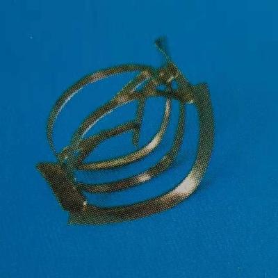 China Carbon Steel Twin Curved  Packing 50mm Random Tower Packing for sale