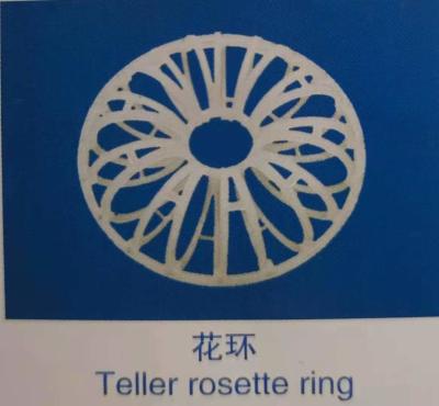 China Teller Rosette Filter Plastic Random Packings Air Scrubber Packing 145MM for sale