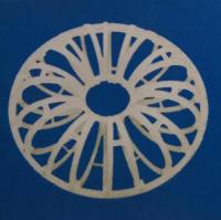 China Heat Resistant Teller Rosette Ring 47MM Absorption Column Packing 185m2 for sale