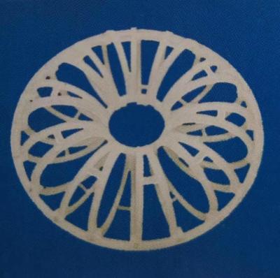 China Heat Resistant Teller Rosette Ring 47MM Absorption Column Packing 185m2 for sale