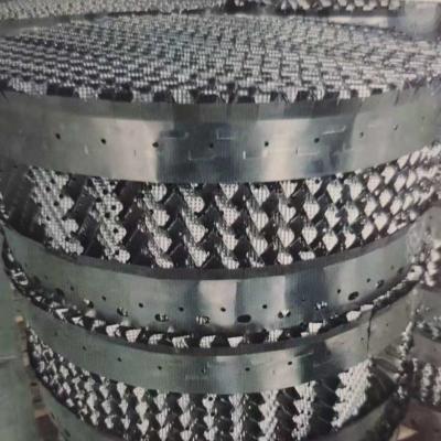 China Perforated Corrugated Metal Structured Packing  Structured Tower Packing 350X/Y for sale