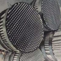 China 450X 650Y Metal Structured Packing Corrugated Plate Gauze Metal Tower Packing for sale