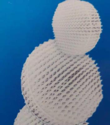 China Plastic 350X Perforated Structured Column Packing for sale