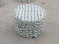 China Ceramic Structured Cooling Tower Packing Perforated Packed Distillation Column for sale
