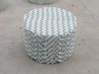 China Ceramic Structured Cooling Tower Packing Perforated Packed Distillation Column for sale