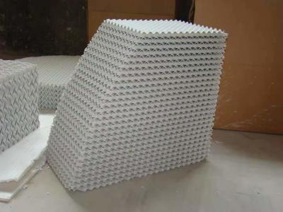 China Nitric Acid Absorption Tower Ceramic Structured Packing Chemical Resistant for sale