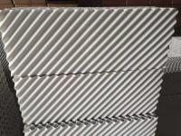 China Cooling Tower Ceramic Structured Packing For Organic Acid Absorption Column for sale