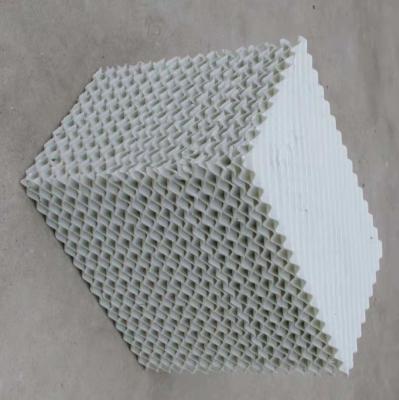 China 2.51g/Cm3 Ceramic Structured Packing Tower Packing For Desorption Column for sale