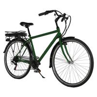 China OEM Lightweight Electric Road Bike 28in Steel Frame With 36V 250W Rear Motor for sale