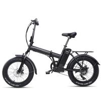 China 48v Folding Electric Bike Lightweight 27kg Net Weight With 14in Fat Tyre for sale