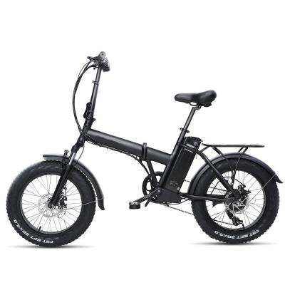 China 48v Folding Electric Bike Lightweight 27kg Net Weight With 14in Fat Tyre for sale