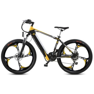 China 27kg 750 Watt Electric Mountain Bike 48V Mountain Bike With Battery Assist for sale