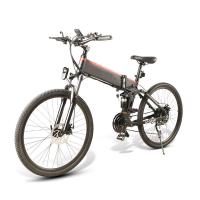 China 350w Electric Folding Mountain Bike PAS With 48V10Ah Battery for sale