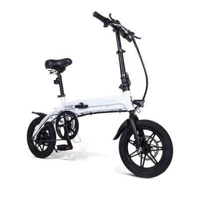 China Vector Controlled Fat Folding Electric Bike , 32km/H 14 Folding Electric Bike for sale